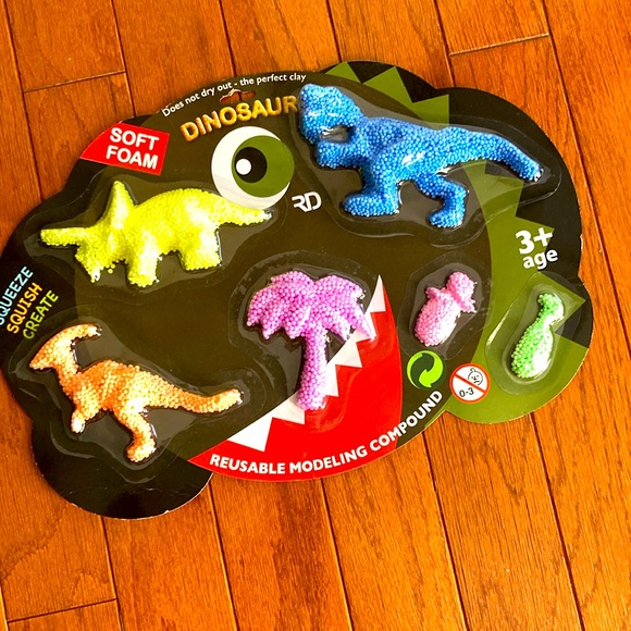 Toys | Nwt Soft Foam Reusable Modeling Compound For Any Girl Boy ...